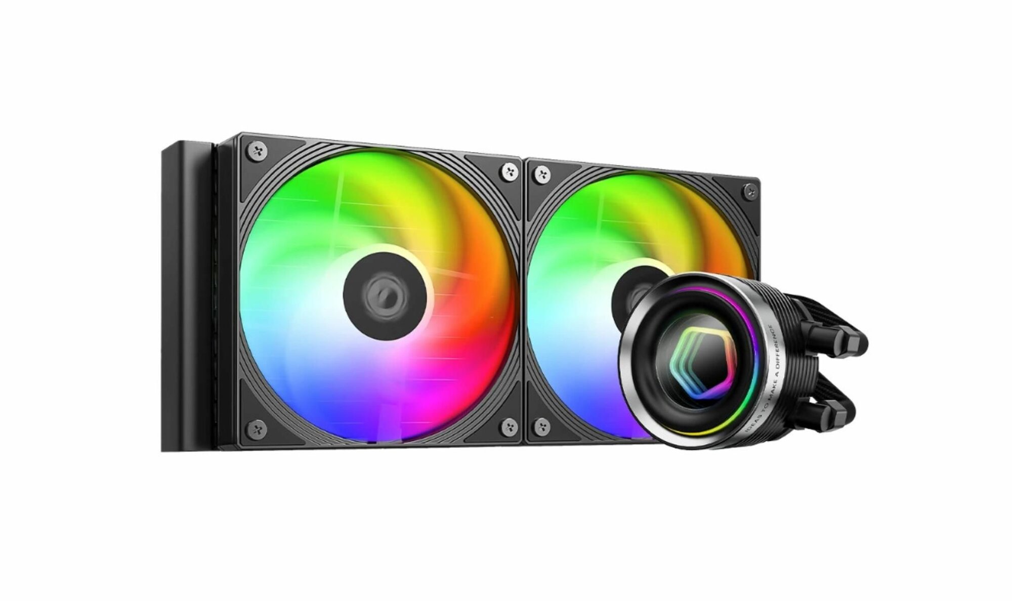 Система охлаждения ID-COOLING "FX240", алюминий, 300W, 2000 RPM, 27dB