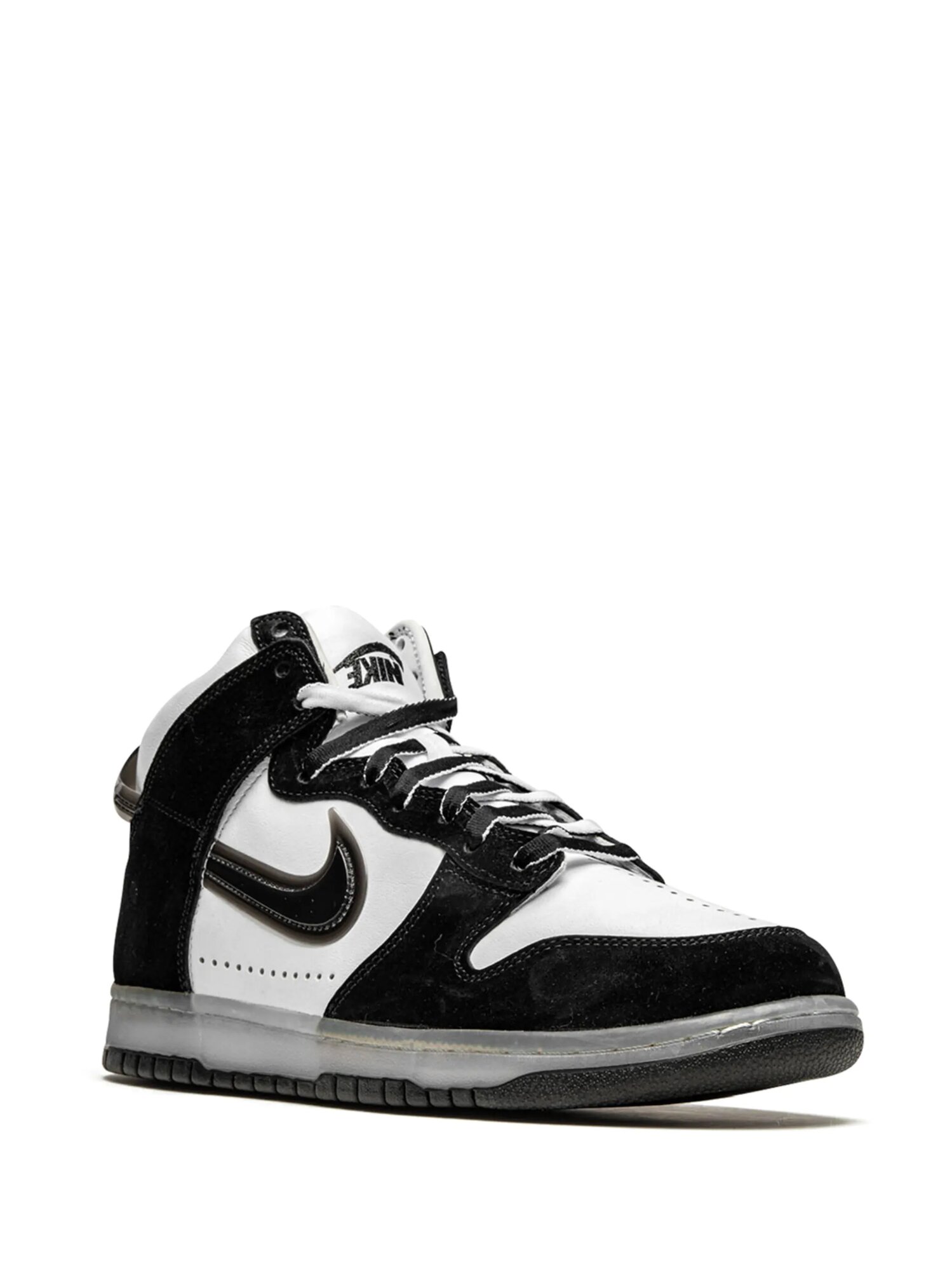 Кроссовки NIKE Dunk High, размер 9 US, серебристый — фото 1