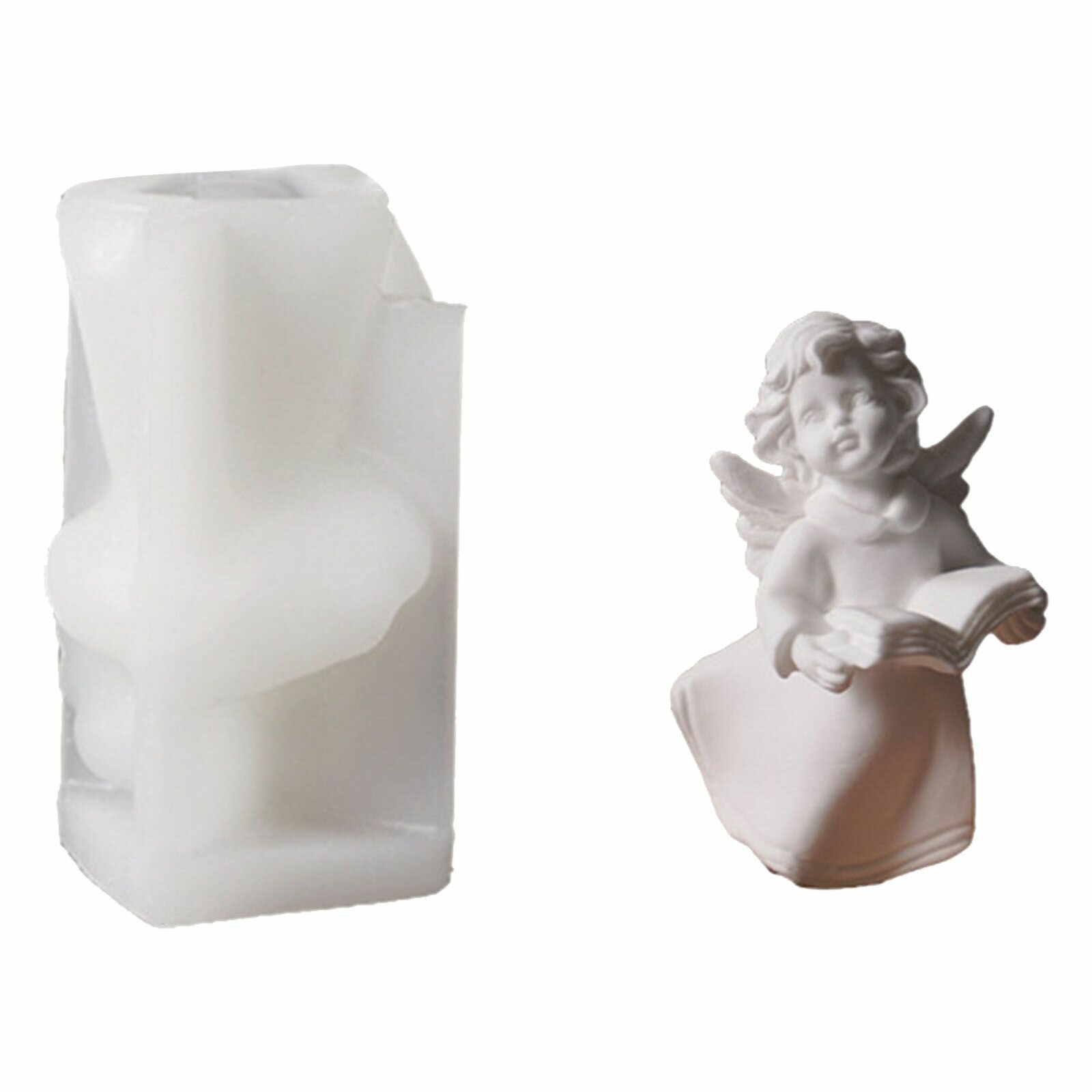 Силиконовые формы с крыльями ангела многофункциональные для свечей мыла