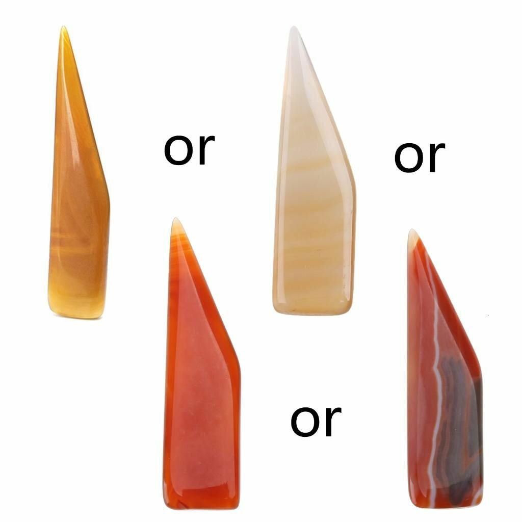 Полировальный инструмент из агата для ювелирных изделий, - 7cm