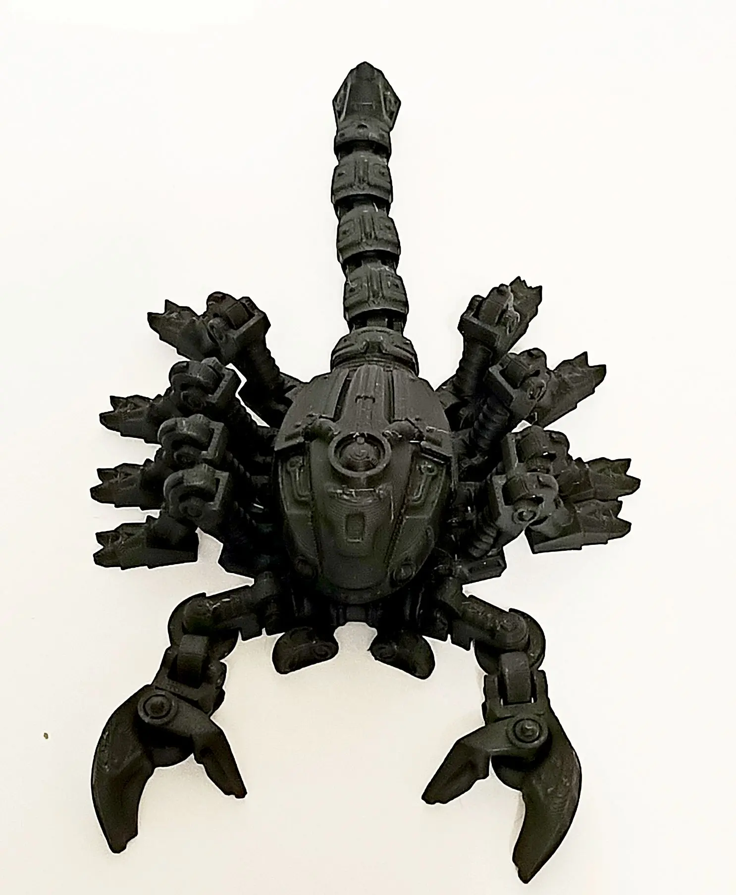 3D-Фигурка "Черный Скорпион", готовый набор, подвижная, антистрессовая, коллекционная, 3D