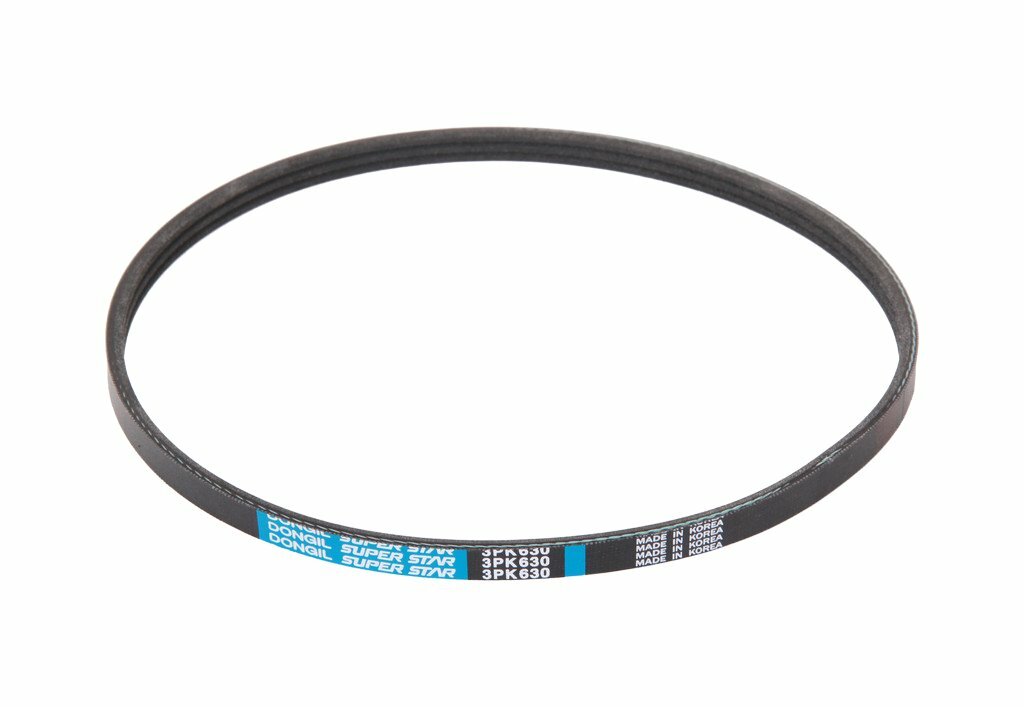 Ремень поликлиновой DONGIL SUPER STAR 3PK630 Toyota Avensis, Carina E 1.6, 1.8 мотор 4A-FE, 7A-FE