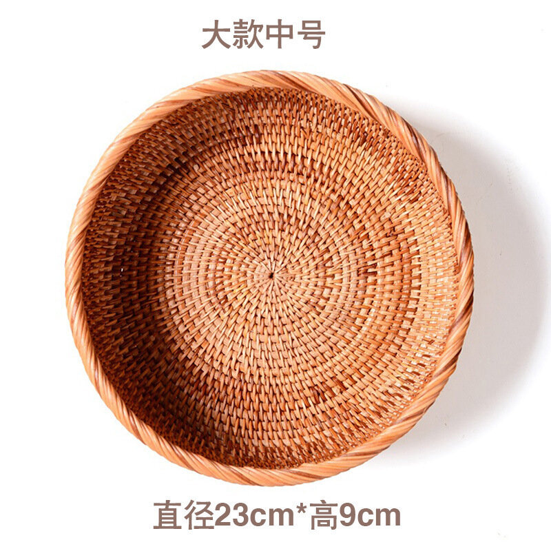 Вьетнамская осенняя виноградная корзина ручной работы, корзина для фруктов, настольная корзина для хранения закусок, корзина для конфет