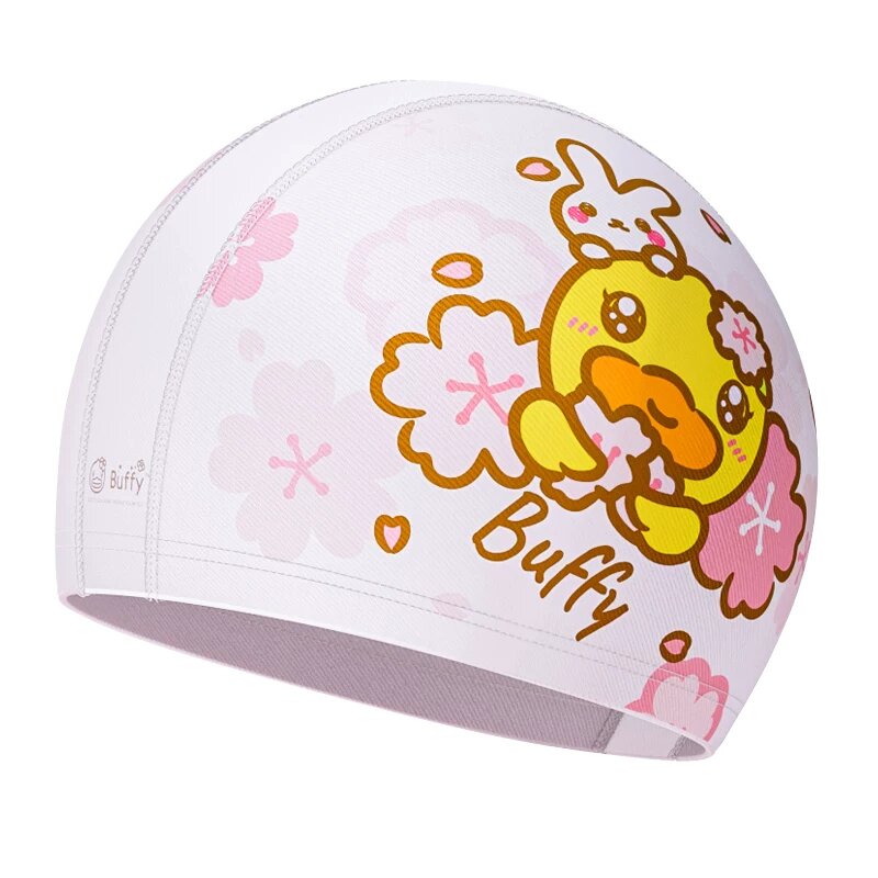 Купальная шапочка B.duck Little Yellow Duck удобная, не стесняет движений головы, подходит для длинных волос, с защитой