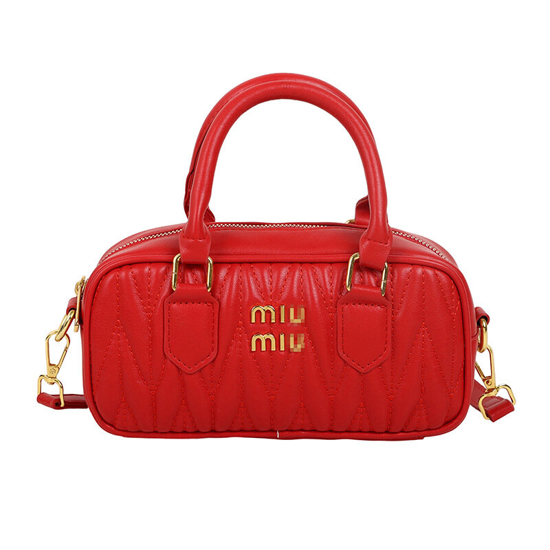 Тщательно подобранная модная высококачественная сумка для боулинга 2025 года, новая сумка Boston, универсальная сумка через плечо для женщин