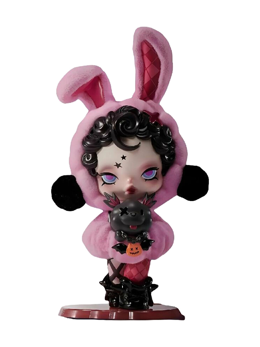 POP MART SKULLPANDA Halloween Visitor Figure Hang Tag Box NoSize