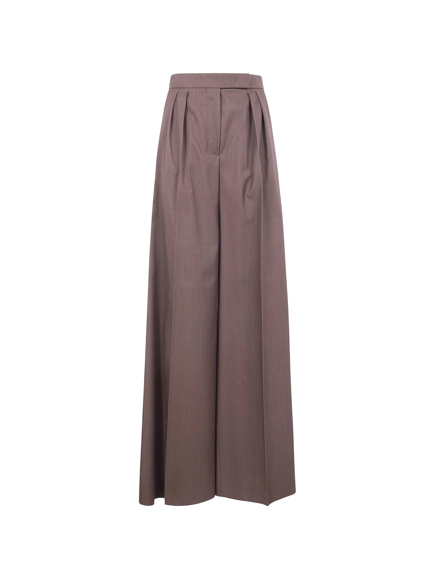 Брюки Pleated high-waisted trousers