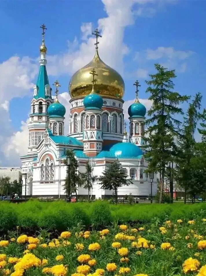 Алмазная Мозаика "Церковь 2" 40x50 См Алмазная Вышивка / Картина Стразами Подарков / Украшения