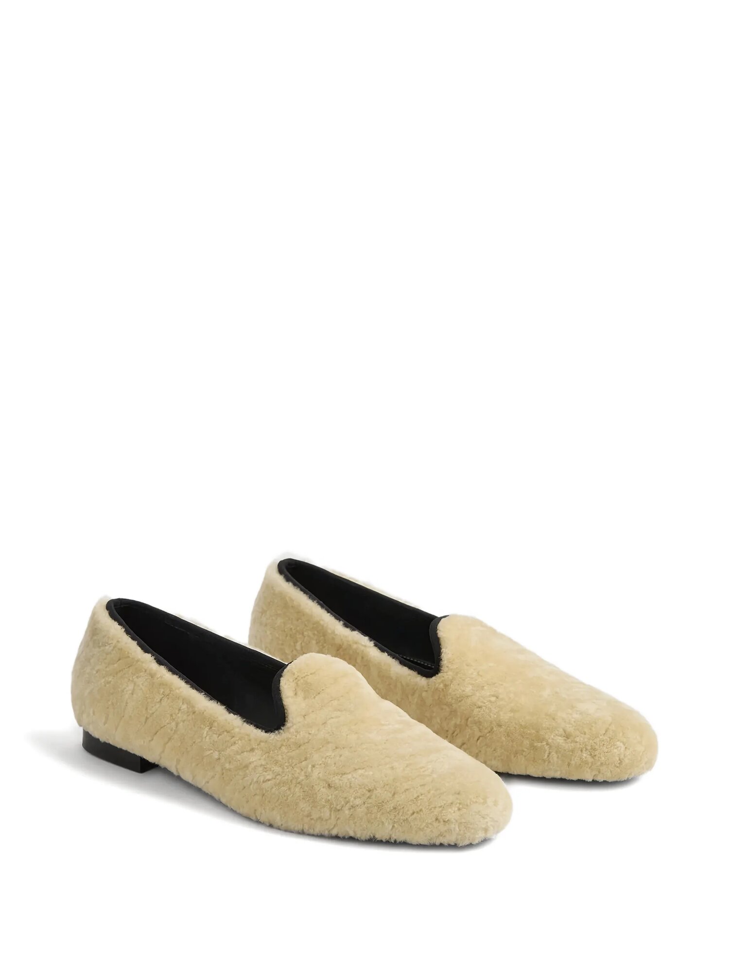 Лоферы TOTEME Shearling loafers, размер 35, разноцветный — фото 1
