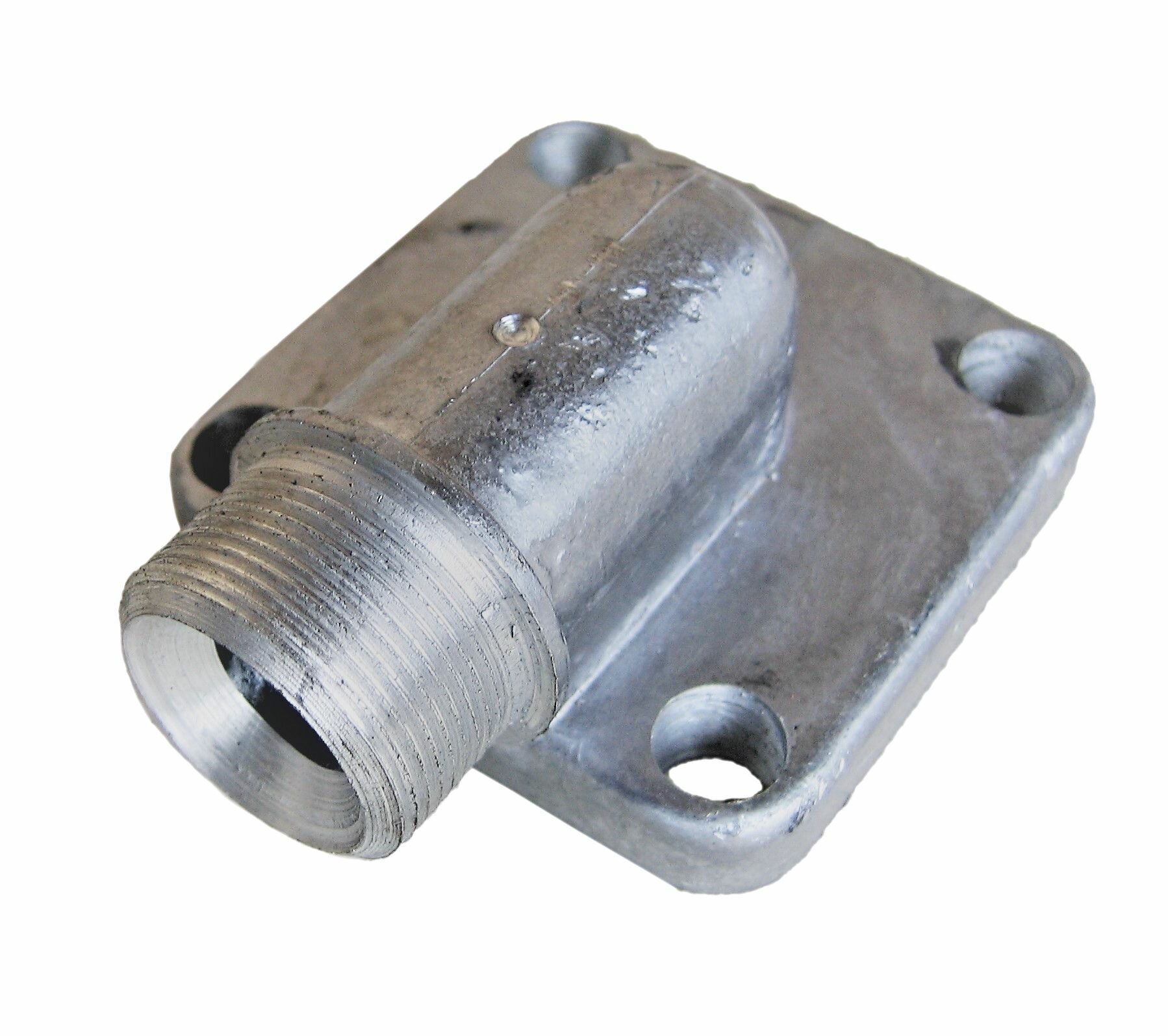 Фланец НШ-50 Угловой под РВД-36 (М30х1,5), запчасть для спецтехники МТЗ