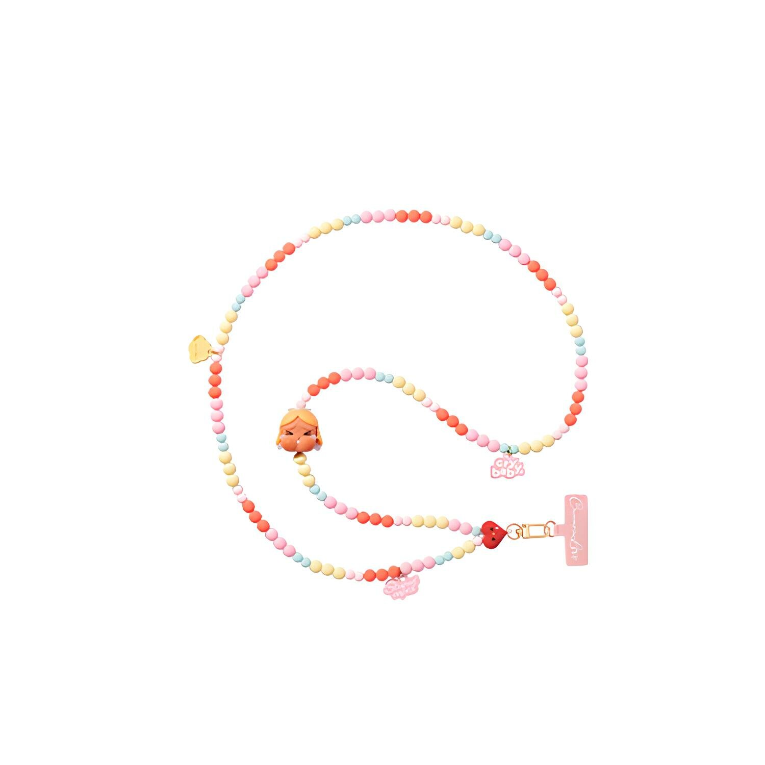 Брелок для телефона унисекс POP MART CRYBABY Cupid's Tears Collection, Confirmed-Dumb Love God (Open)