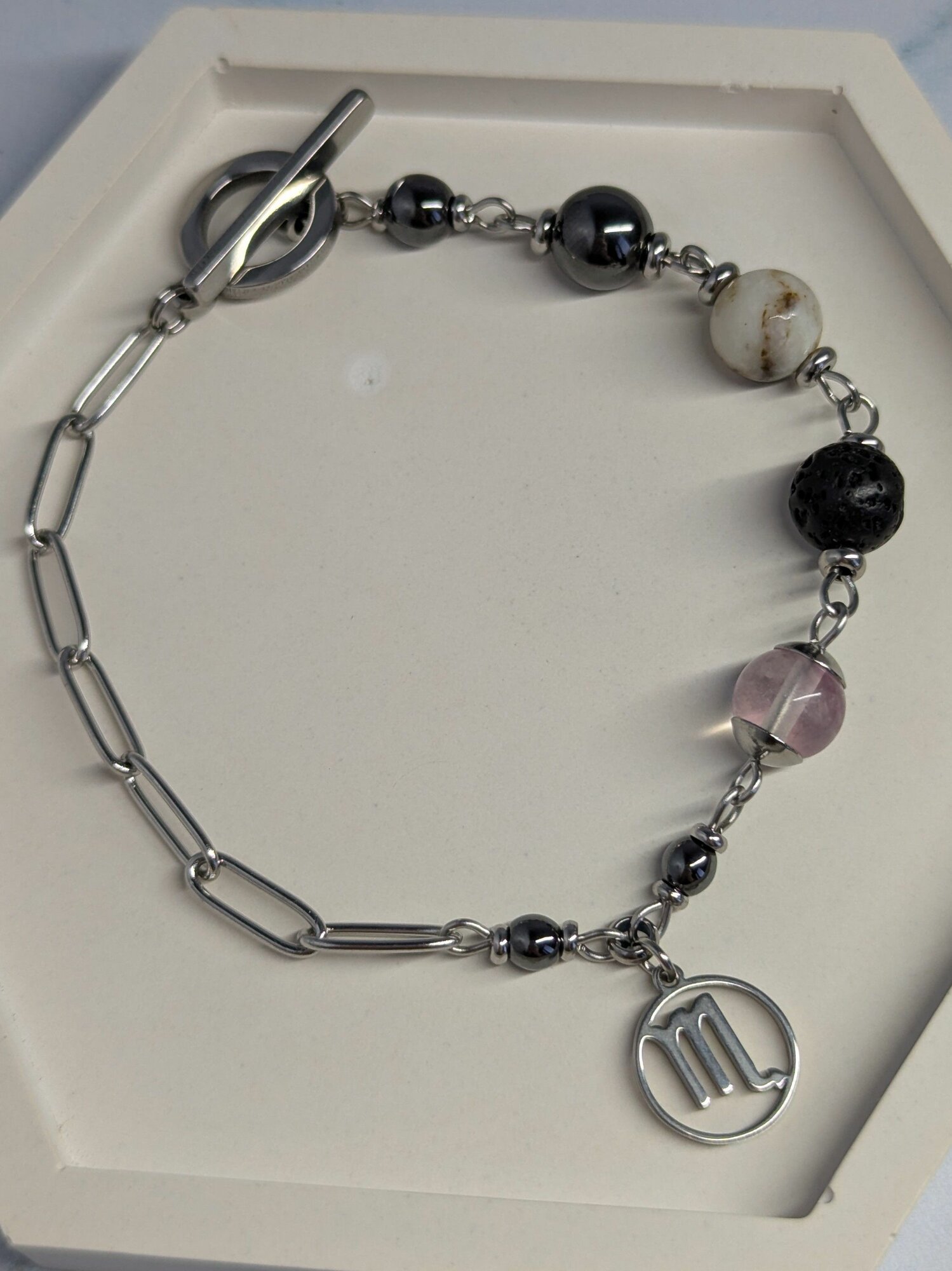 Браслет, опал