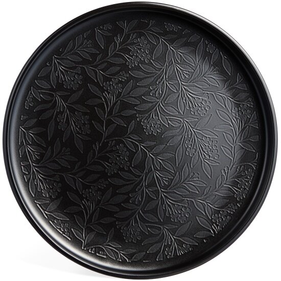 Набор тарелок обеденных Bronco "choice black" 26,5 см, 4 шт