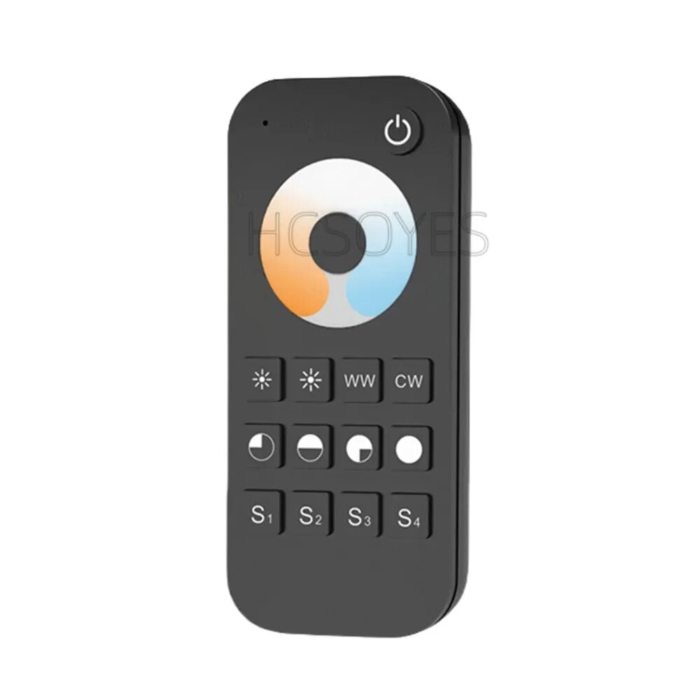 RGB контроллер HCSOYES CCT Touch Wheel RF Remote Controller RT2