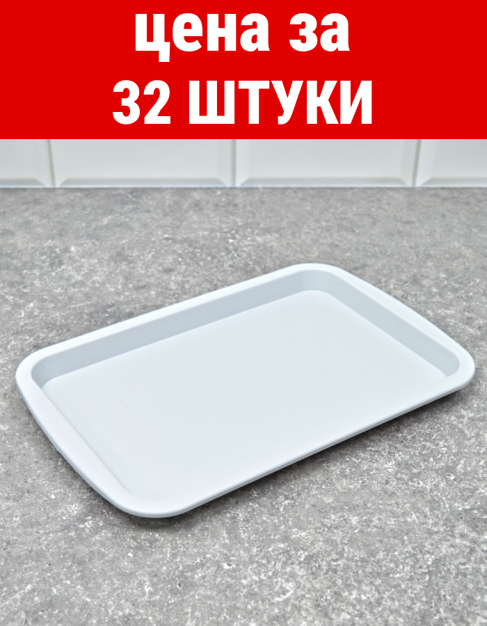 Комплект 32 шт, Поднос универсальный 293*193*20мм