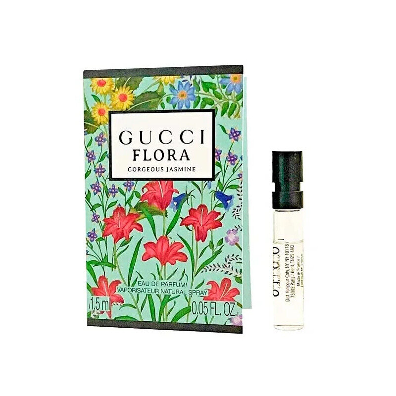 Парфюмерная вода Gucci Flora Gorgeous Jasmine миниатюра 1.5 мл / Пробник духов Гуччи Флора Горджес Жасмин