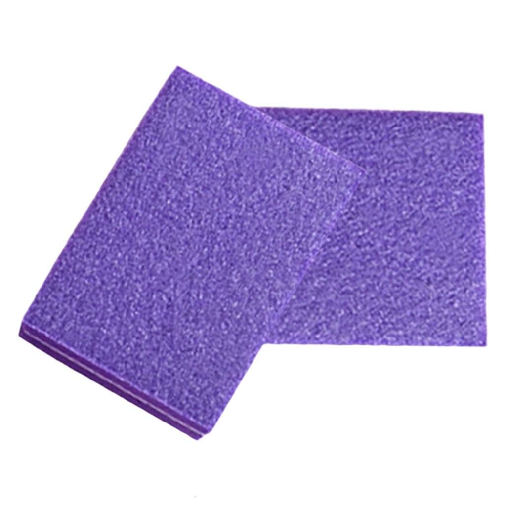 50 шт. полировальных блоков для маникюрных наборов, Фиолетовый