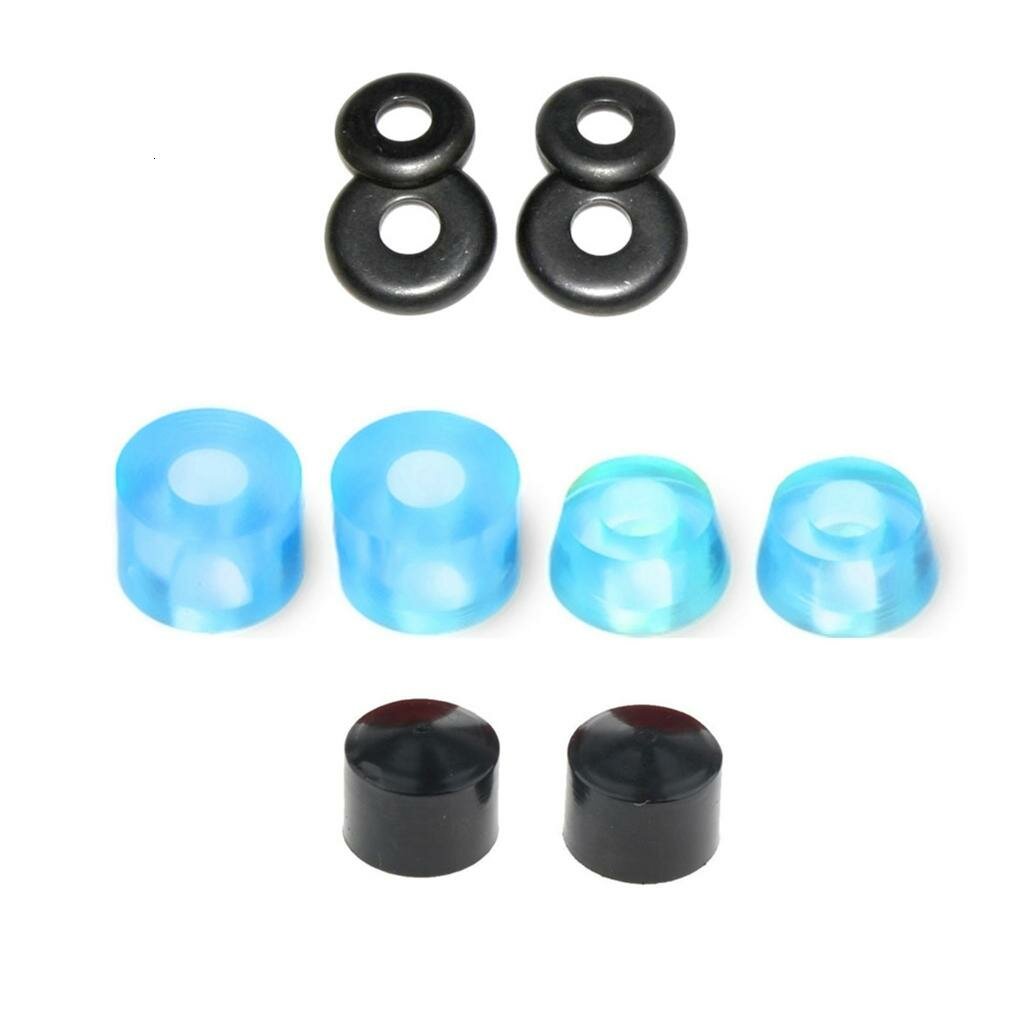 Подшипники и амортизаторы для скейтборда, Чистый Синий