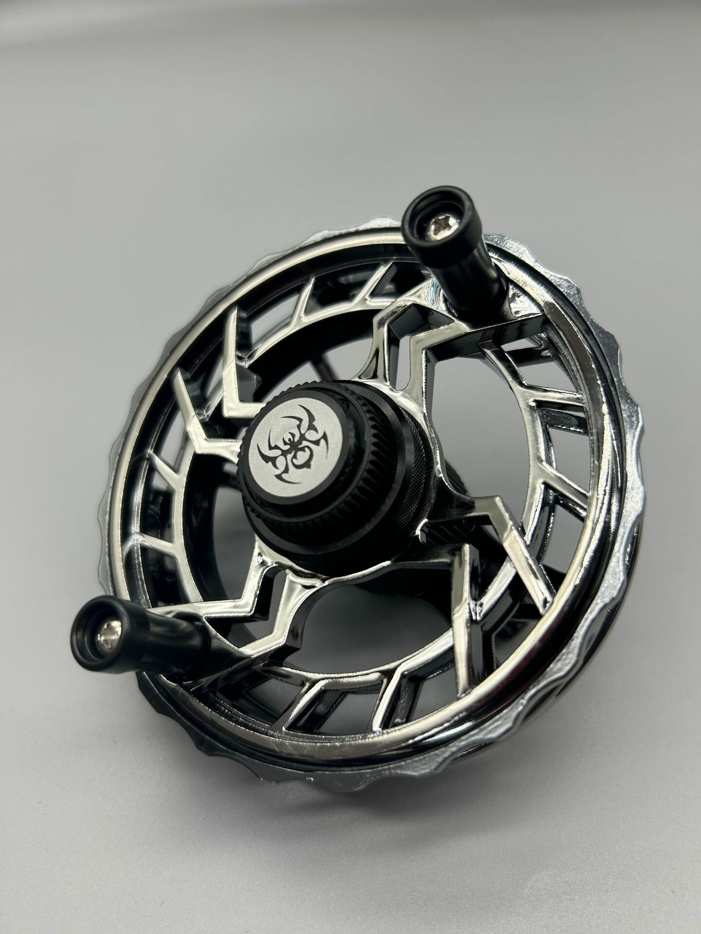 Легкая антифрикционная прялка Meiou с рельефом, зернистая прялка, ручная прялка, передняя прялка, восьмисторонняя прялка, прялка, прялка