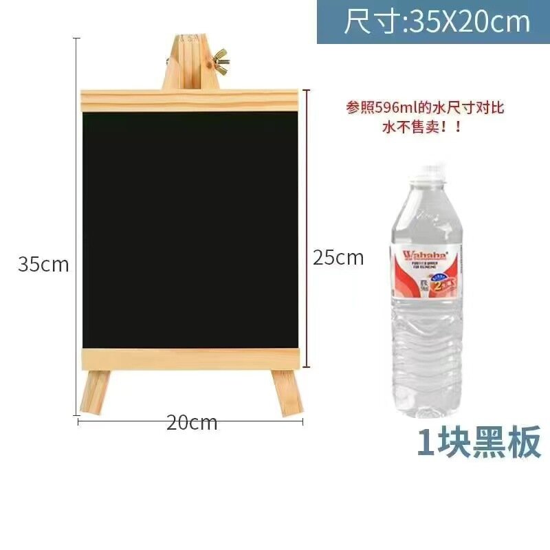 Белая доска для стойки, маленькая черная доска, настольная доска для сообщений, креативная ручная роспись, светящаяся, для молочного чая, кофейни, барной стойки, рекламы
