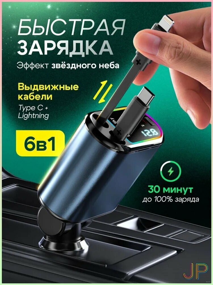 Инновационный бестселлер для авто с проекцией Type C USB