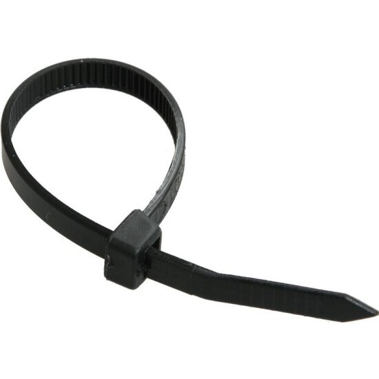 Хомут кабельный Iek 7.6х400 нейл. черн. (уп.100шт), UHH32-D076-400-100