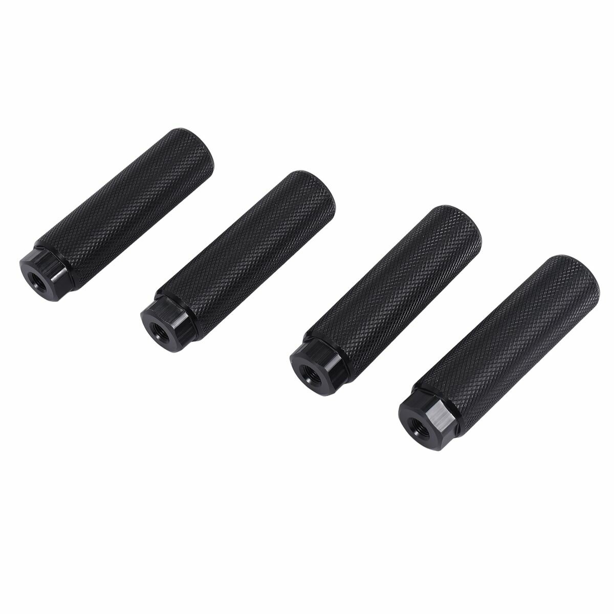 4 шт. Велосипедные колышки, противоскользящие ножные педали из алюминиевого сплава, BMX для , велосипедные задние трюки, 3/8 дюймовые оси