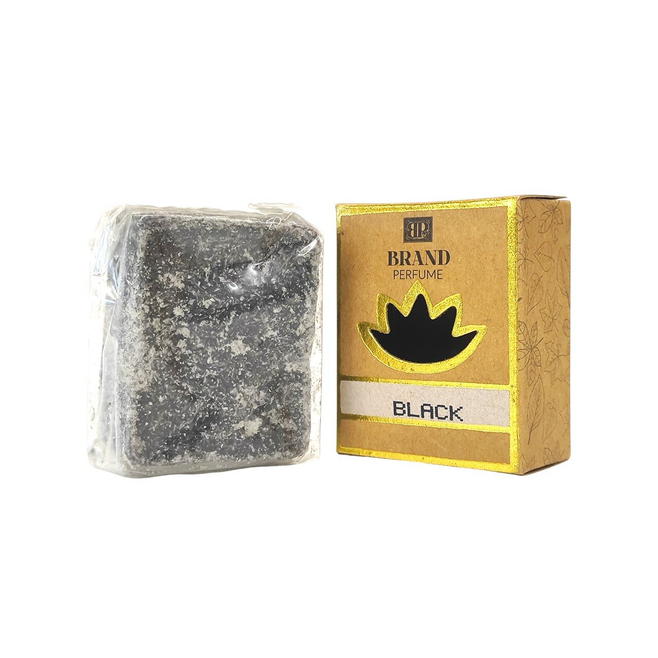 BLACK (блэк твёрдые духи, Brand Perfume), 25 г.