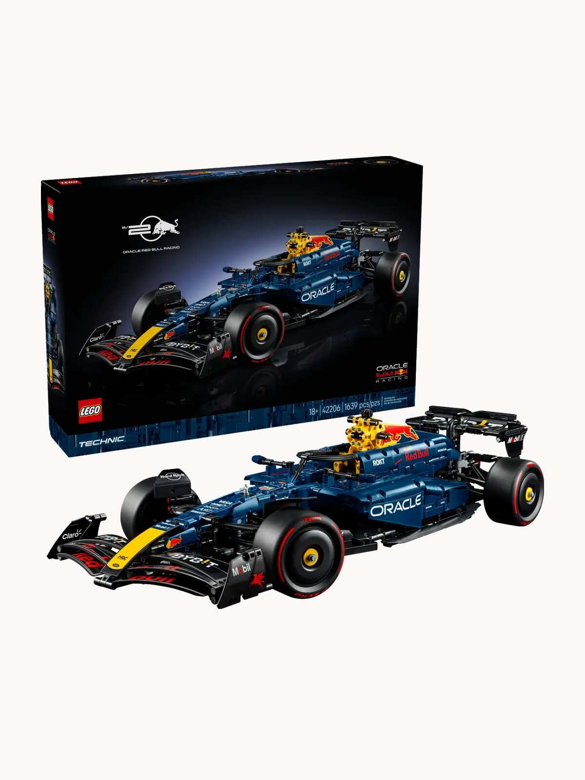 Конструктор LEGO Technic 42206 Автомобиль Oracle Red Bull Racing RB20 F1, 1639 дет.