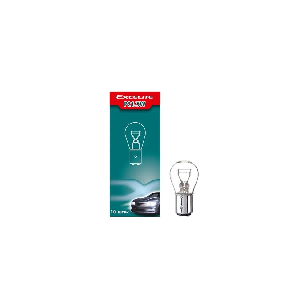 Лампа накаливания Excelite P21/5W ST 12V 21/5W BAY15d упаковка 10 шт 56700
