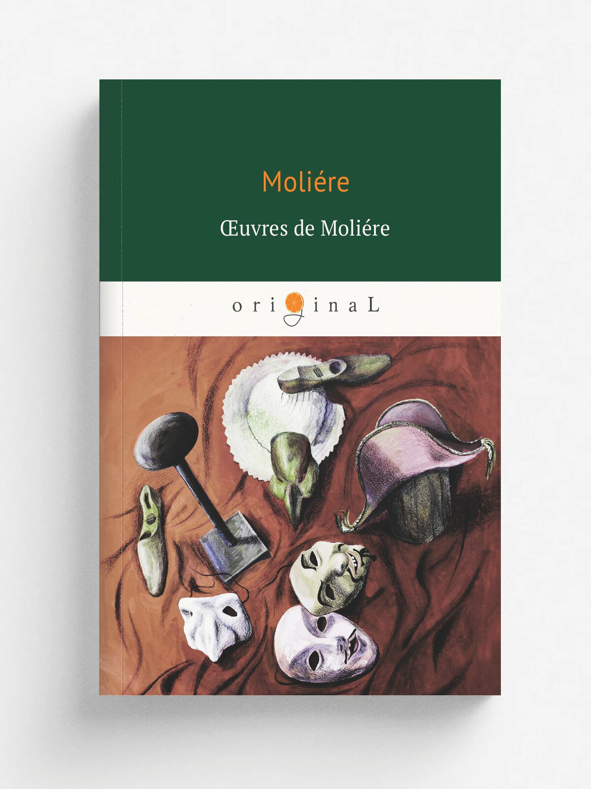 Oeuvres de Moliere / Произведения Мольера