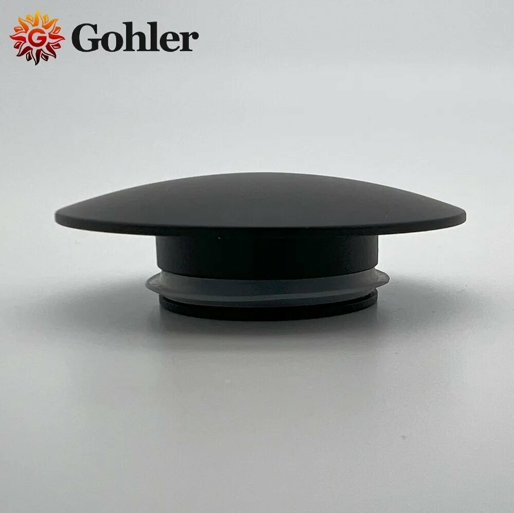 Крышка донного клапана черная