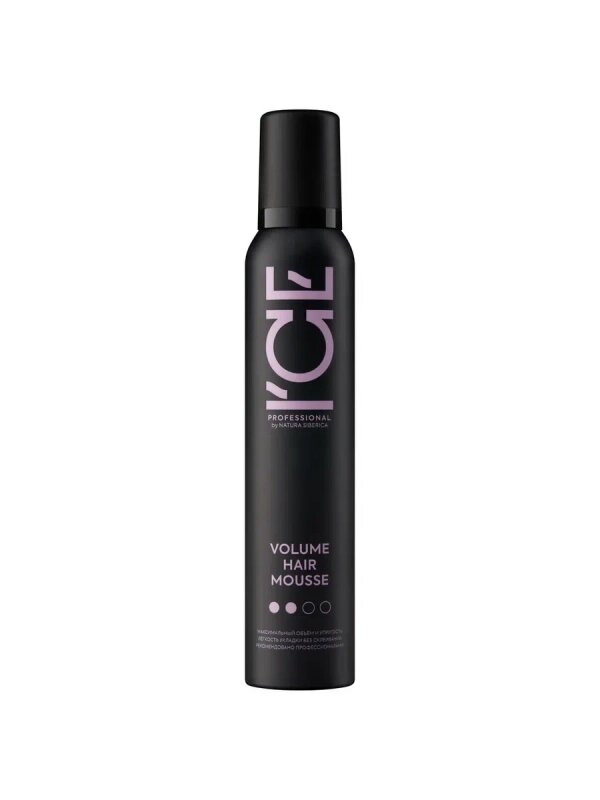 Natura Siberica ICE HOME Volume Hair Mousse Мусс для придания объёма волосам, 200 мл