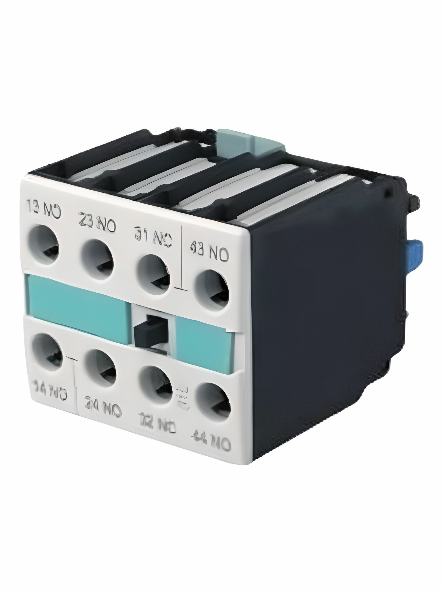 Блок-контакт 2НО+2НЗ, для контакторов типоразмеров S0S12, фронтальный, винтовые клеммы, IP20, 3RH1921-1FA22
