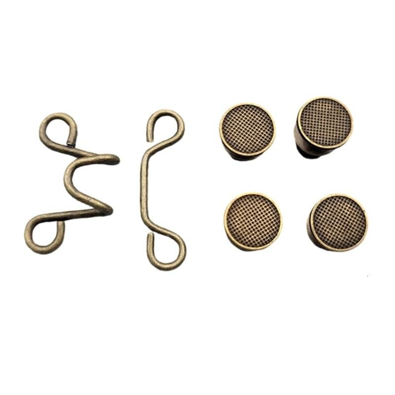 Отстегивающиеся клипсы для брюк с металлическими пуговицами, 9