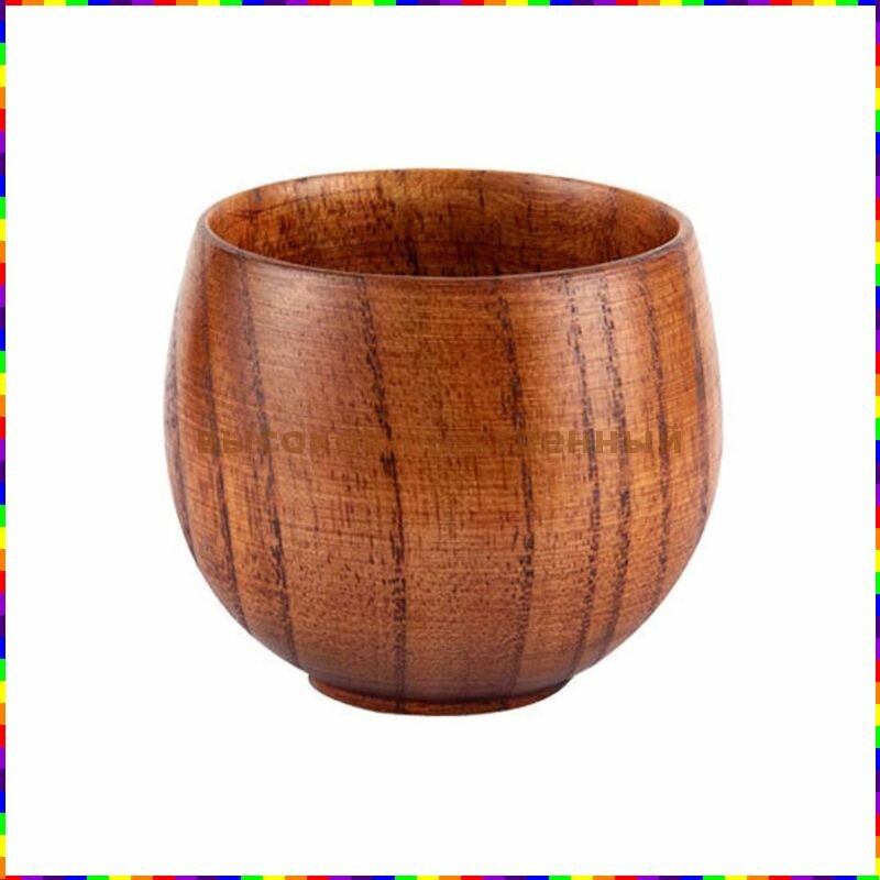 Деревянные кружки для кофе, вина и пива миниатюрный бокал для вина из натурального дерева