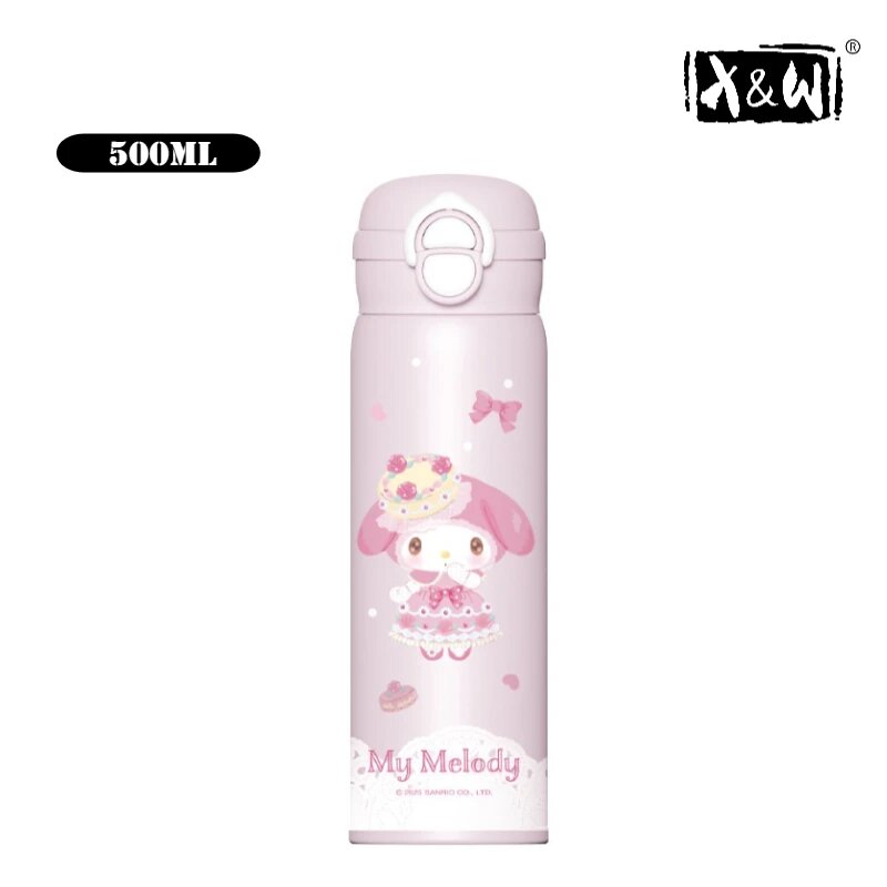 Термос X&W Sanrio My Melody 500 мл из нержавеющей стали