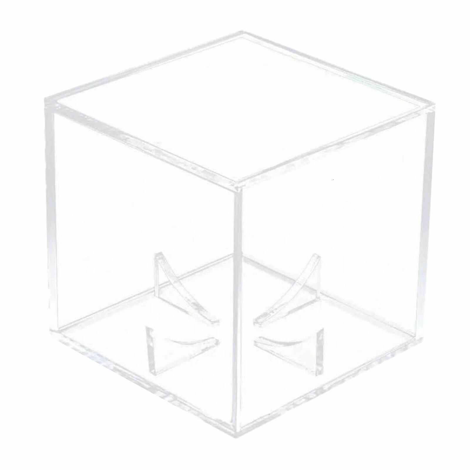 Прозрачная квадратная коробка для бейсбольного мяча