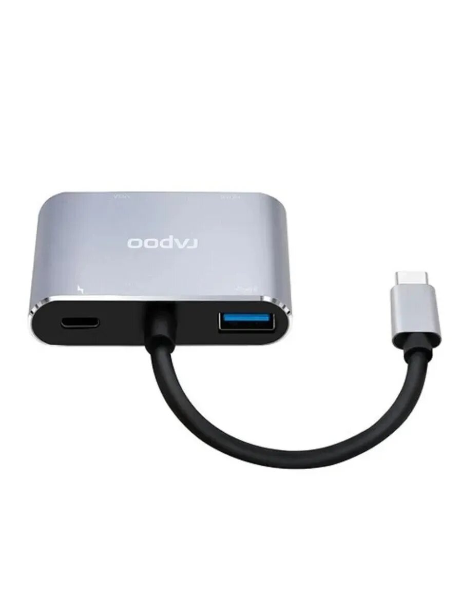 Док-станция XD30, 1xHDMI, 1xVGA, Grey