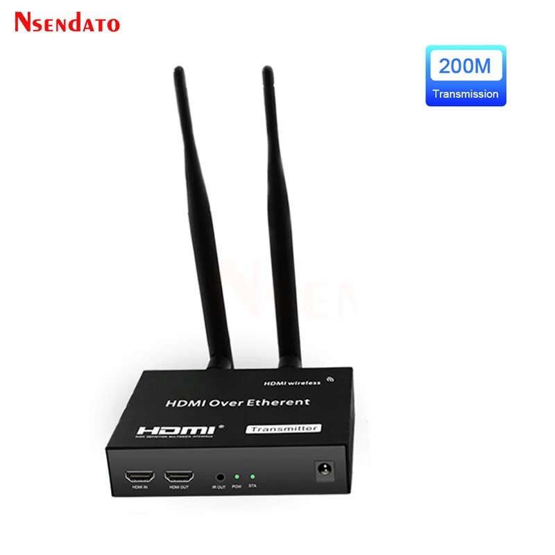 Беспроводной HDMI-удлинитель Nsendato 200м Only Tx, AU Plug