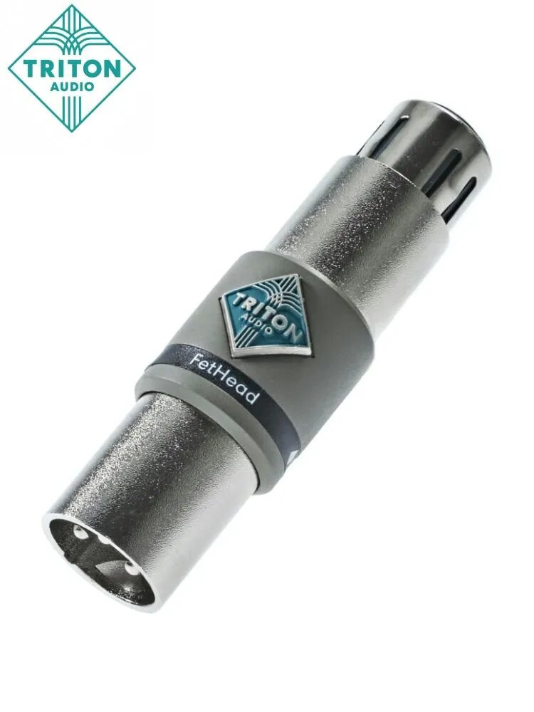 Triton Аксессуар для микрофона для подкастов Встроенный микрофонный предусилитель Triton Audio FetHead, серебристый