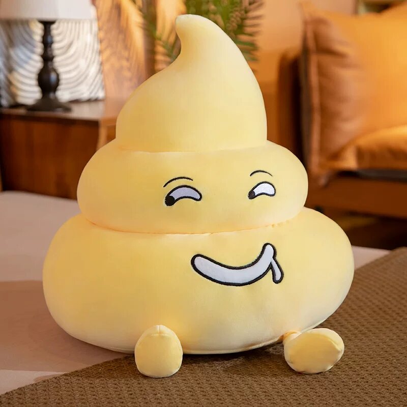 Подушка-игрушка в виде кал, кал-игрушка, игрушка-фекалия, плюшевая игрушка, креативный и забавный подарок на день