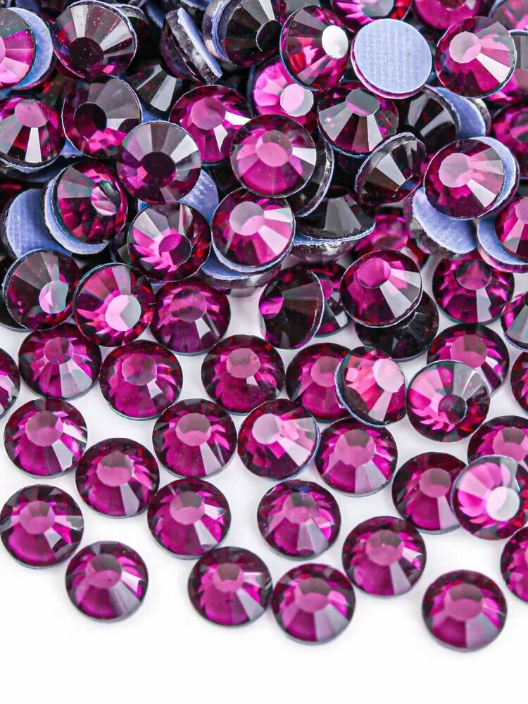 288 штук SS30 стразы Grape Purple DMC Термическое восстановление стразов Для изготовления одежды