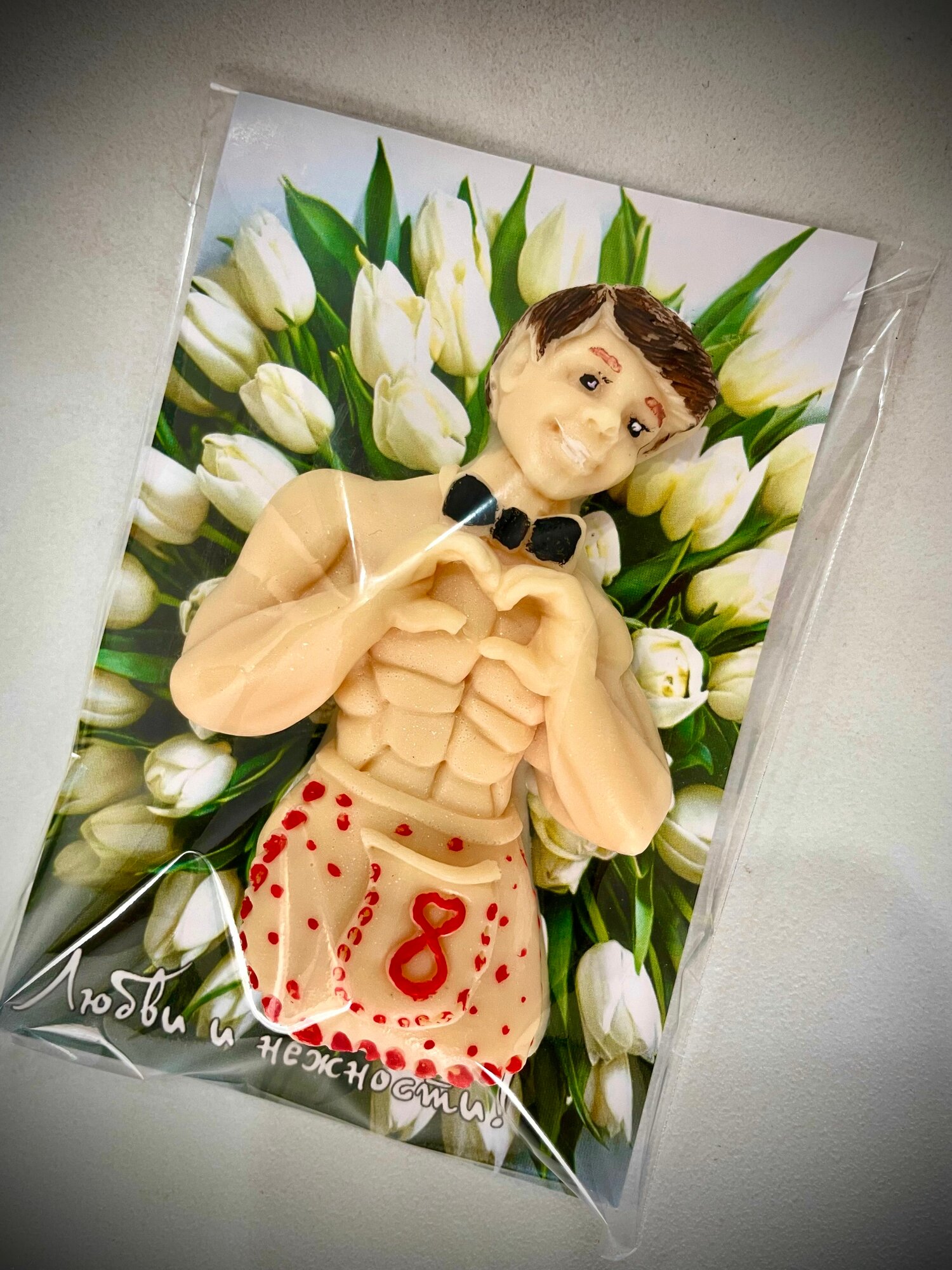 Мыло на 8 марта