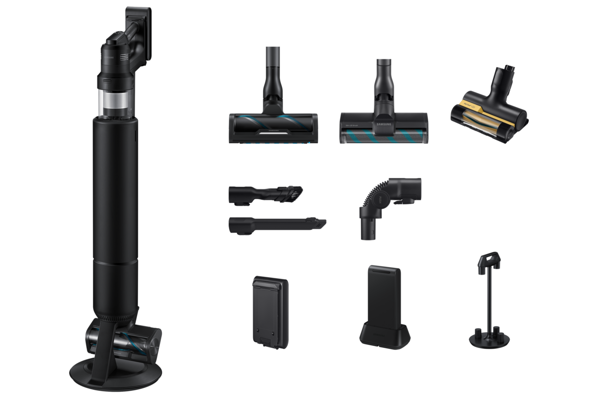 Вертикальный пылесос Samsung Bespoke AI Jet Ultra Complete Extra черный
