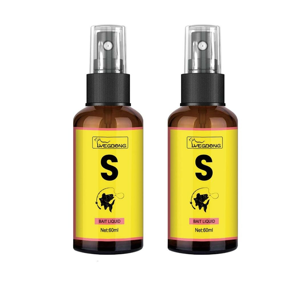 Натуральный аттрактант для рыбной ловли, 60 мл, 2 бутылки