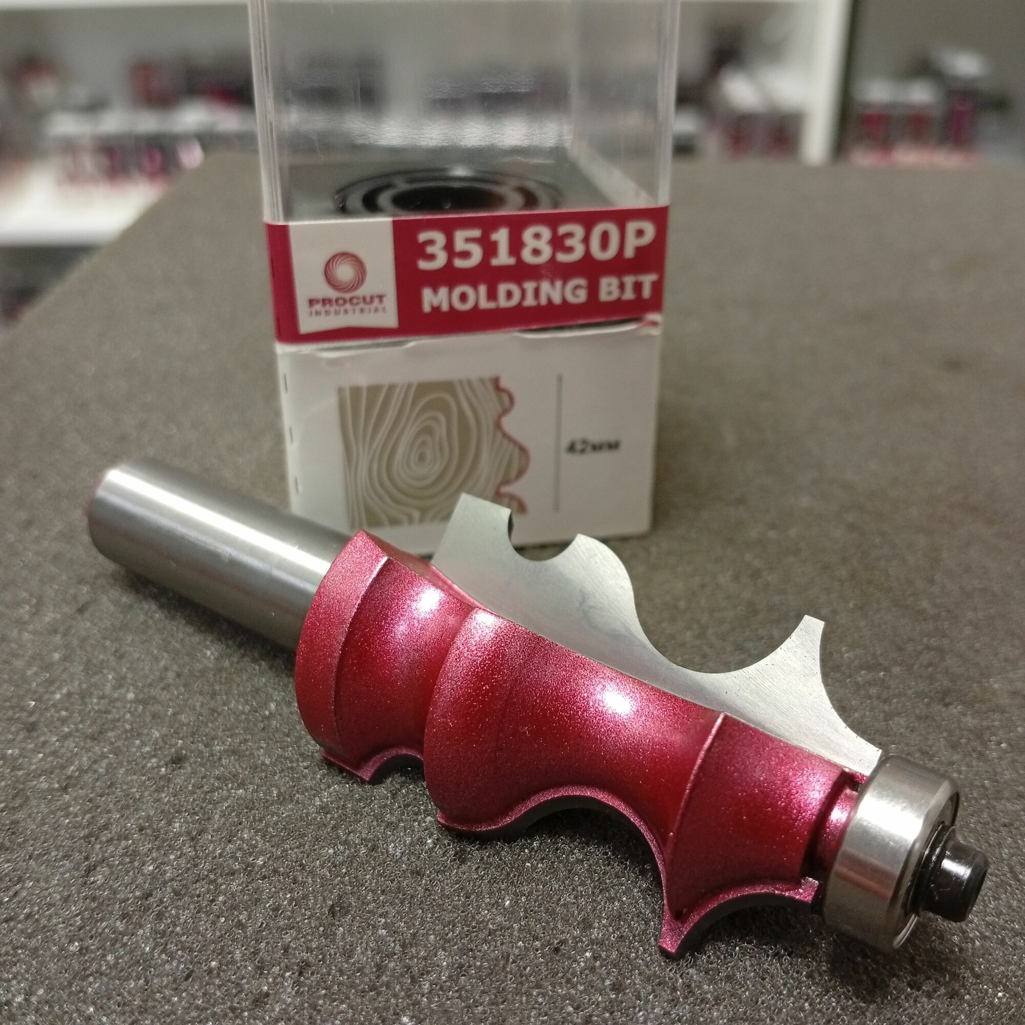 Фреза для молдинга и края столешниц ( проф. серия) D27x42 S12 PROCUT