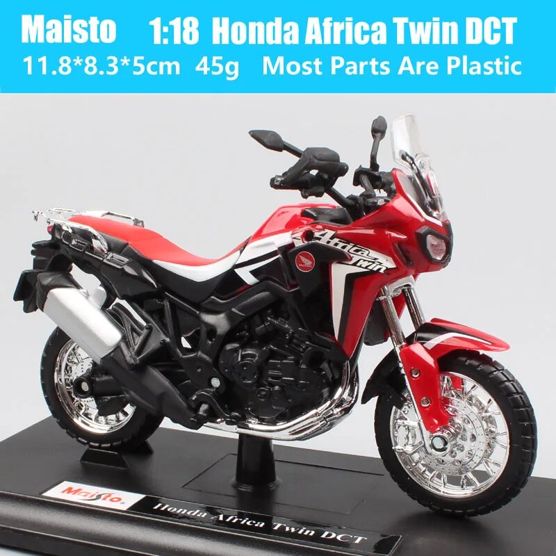 Maisto 1:18 Honda Africa Twin DCT, красный