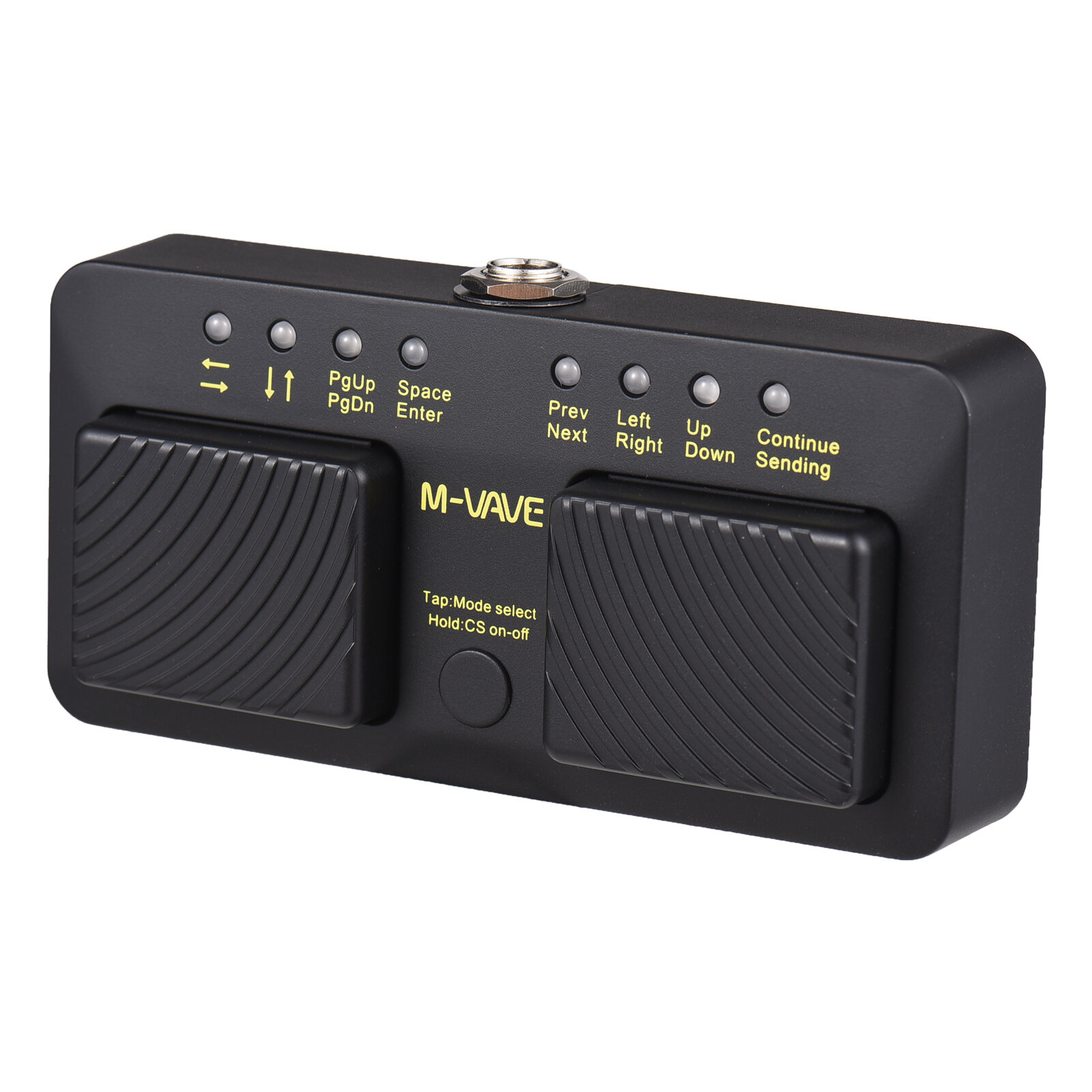 M-VAVE CUBE TURNER PRO Бесконтактный Проводной Интеллектуальный MIDI Контроллер Педаль Перелистыватель Листов Музыки MIDI Контроллер BT Спектр Флиппер Контроллер Бесконтактное BT Соединение 7 Режимов Материал ABS Питание 5V±10% Трансформатор Зарядка