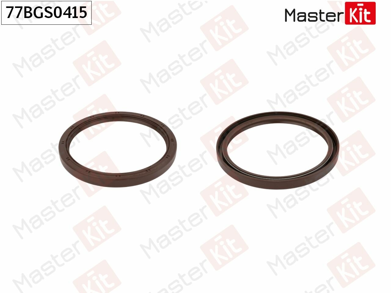 Сальник коленвала задний. Suzuki Grand, Vitara, IFTGrand, Vitara, IIJTTE 98- H25AH27A MasterKit 77BGS0415